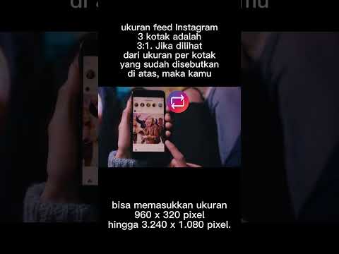 berapa ukuran 3 feed instagram?