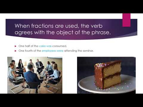 Subject verb agreement2