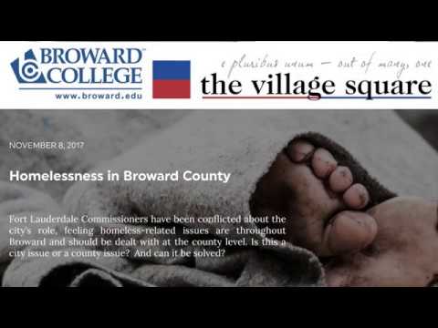 Broward College | The Village Square | Homelessness in Broward County