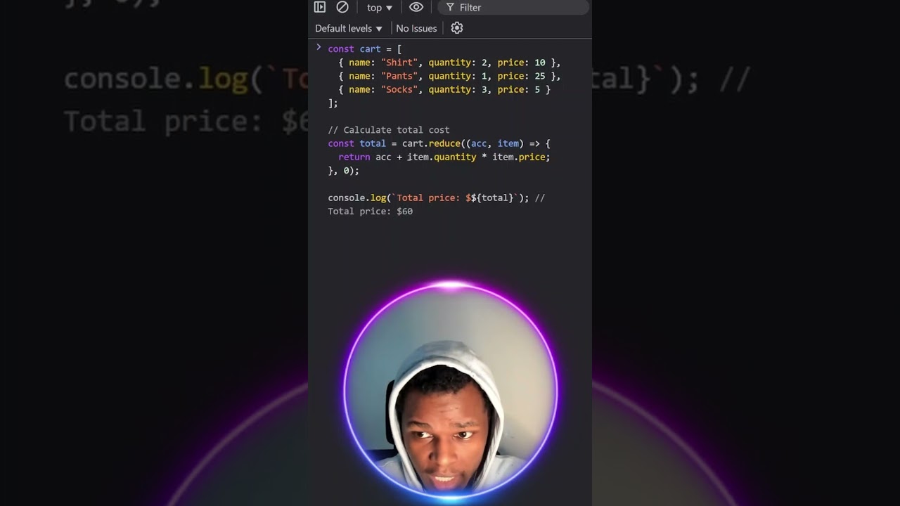 JavaScript Reduce Array Method #coding