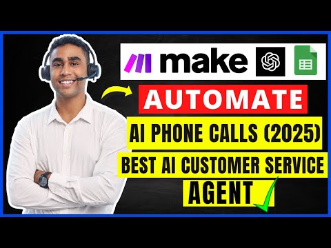 How to Automate Phone Calls With Ai Using Make.com (Best AI Customer Service Phone Call Agent 2025)
