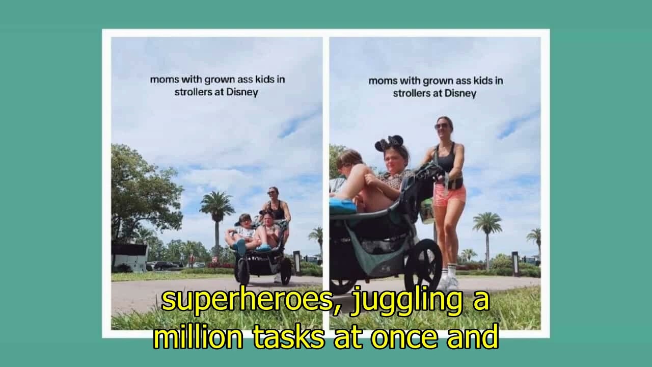A Mothers Defense of Stroller Use Goes Viral After a Disney Trip
