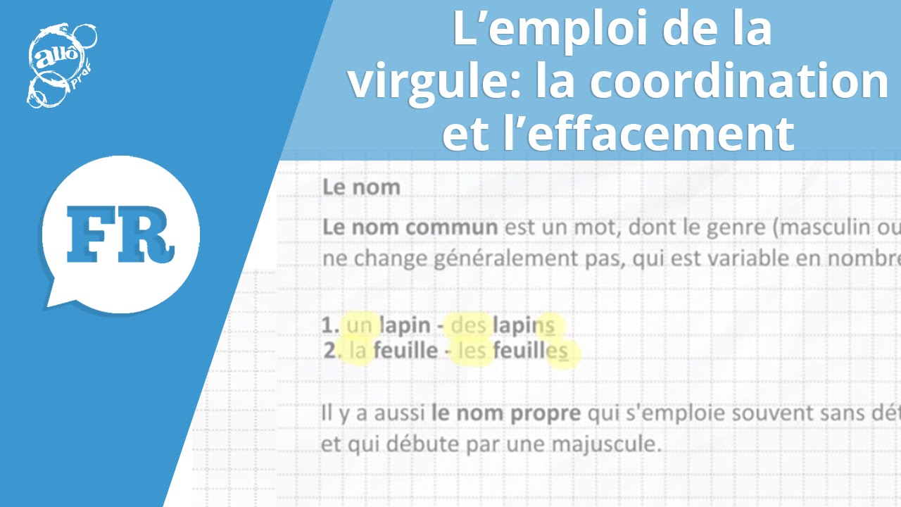 La virgule | Alloprof