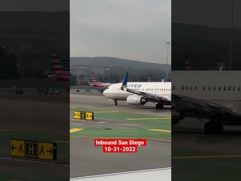 Inbound s as n Diego airport