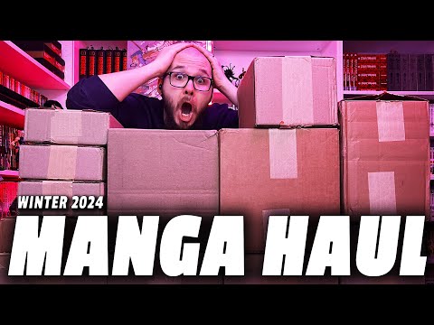 My First MANGA HAUL of 2024! | 90+ Volumes and Figures