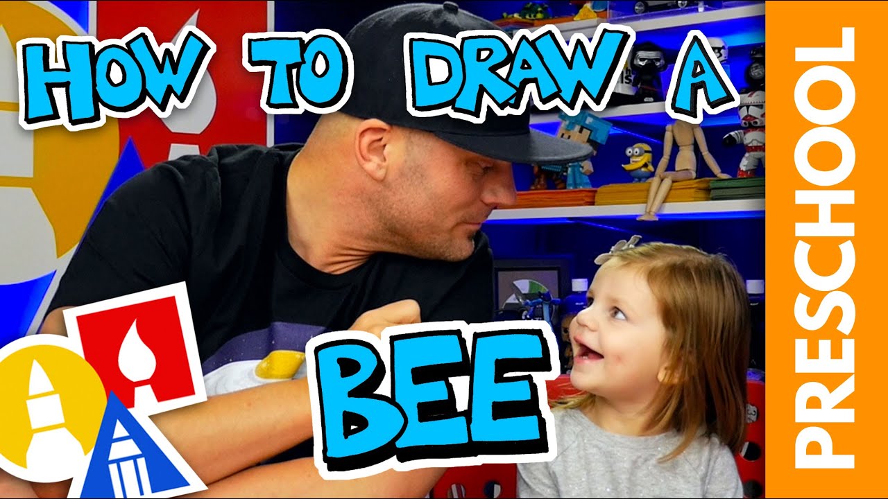 Drawing A Bee With My 2-Year-Old - Preschool