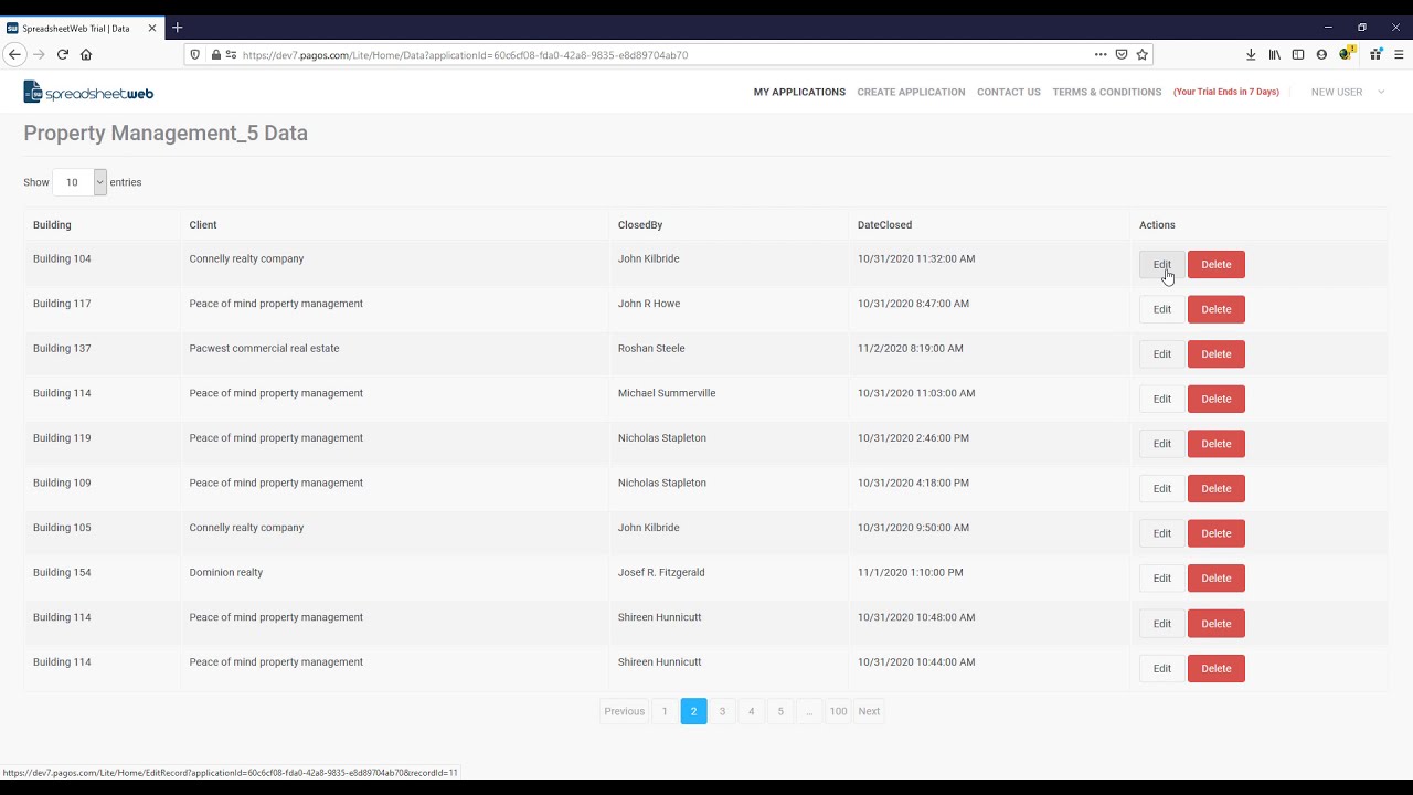 Create a Data Collection Application with SpreadsheetWeb