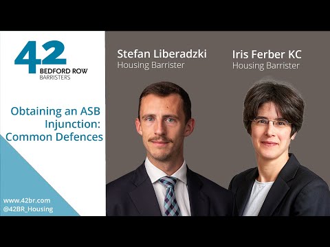 Obtaining an ASB injunction: common defences