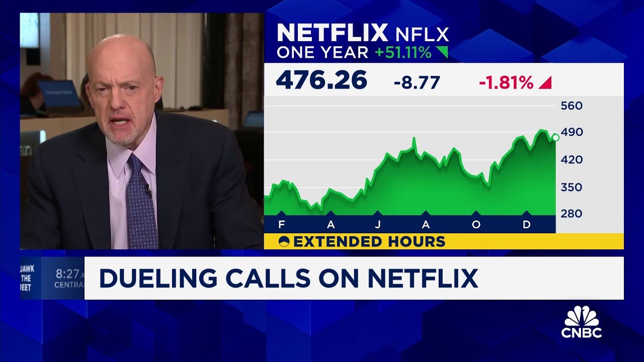 Cramer’s Mad Dash: Netflix