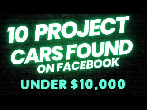 10 Great Classic Project cars under $10,000 found on Facebook Marketplace ep1