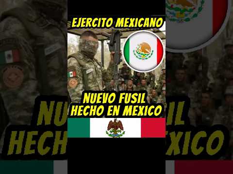 Mexican Army has new rifle made in Mexico #mexico #mexicanarmy #mexicannews #news