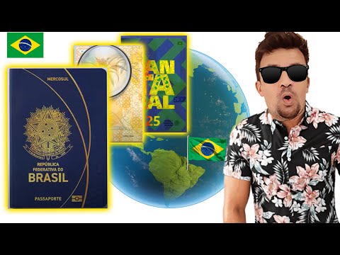 THE AWARDED NEW BRAZILIAN PASSPORT AND WHY IT IS PROBABLY THE MOST ADVANCED IN THE WORLD!