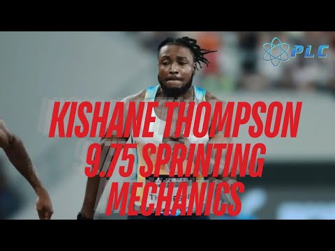 Kishane Thompson World Leading 9.75 Sprinting Mechanics Breakdown #howtorunfaster