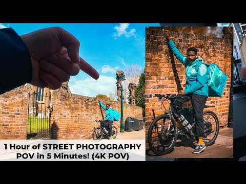 1 Hour of STREET PHOTOGRAPHY POV in 5 Minutes! (4K POV)