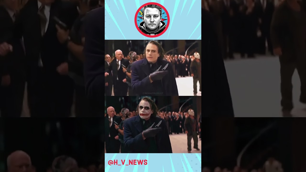 The Joker without Make up scarier? #thebatman #batfleck #joker #thejoker #heathledger