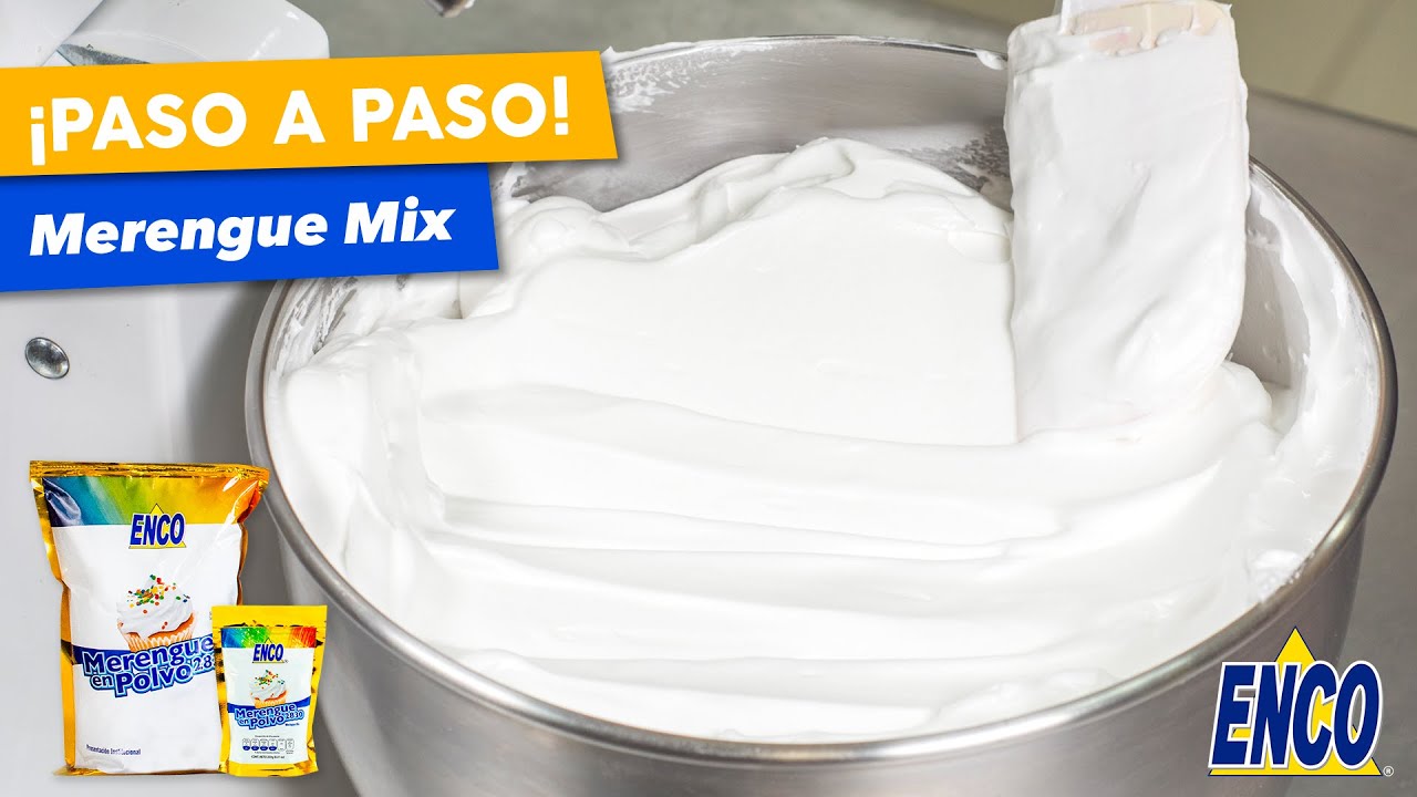 Enco Meringue Preparation Method!