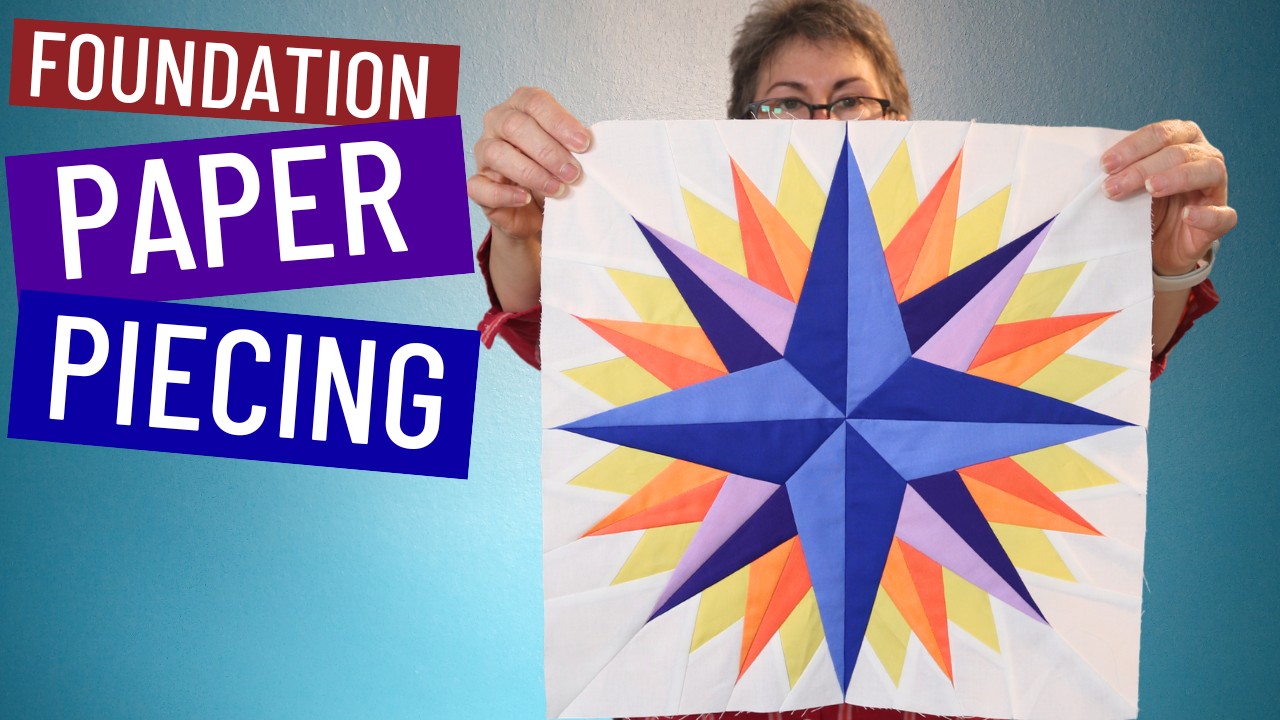 The Ultimate Paper Piecing Tutorial! FREE PATTERN