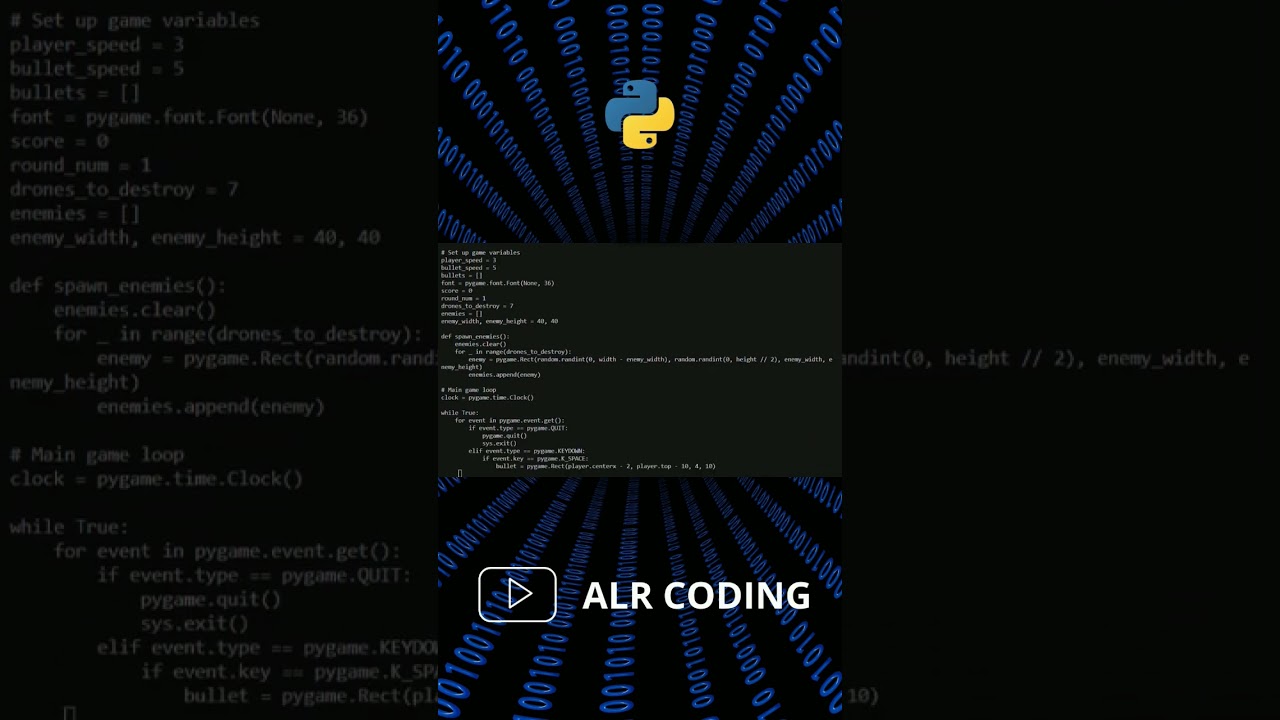How to make a Space Invaders Game in Python