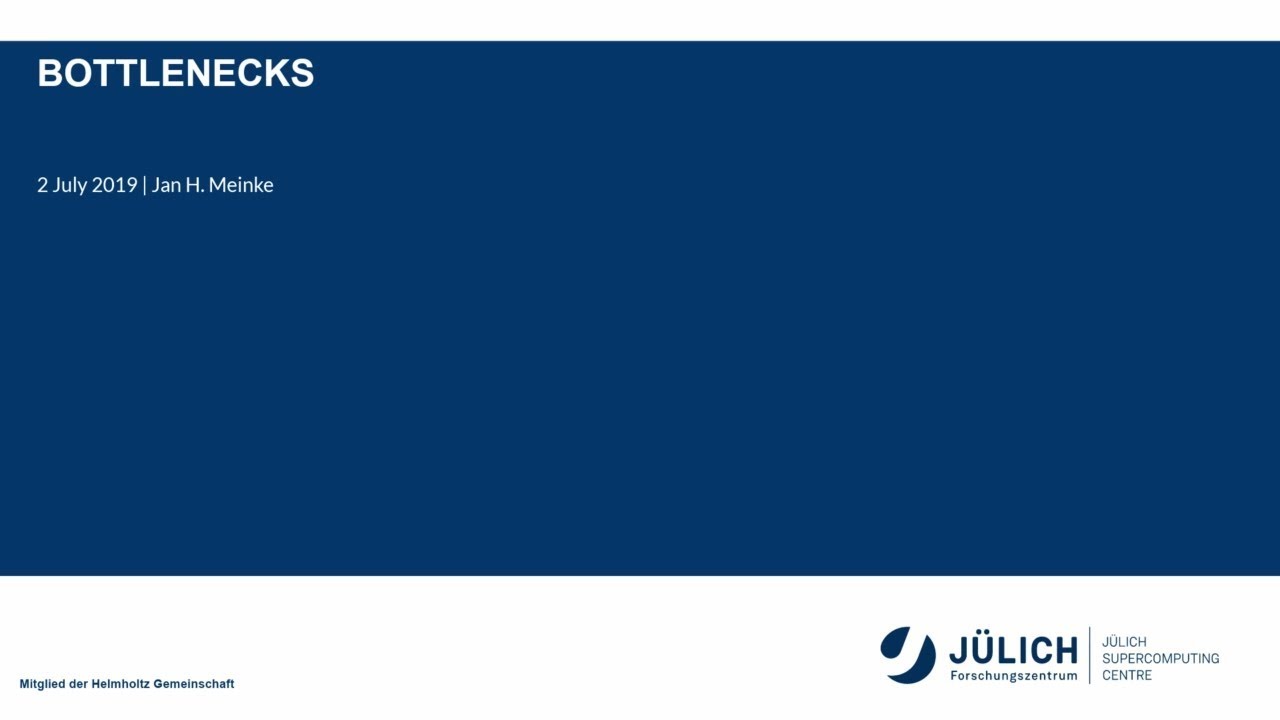 High-Performance Computing with Python: Bottlenecks