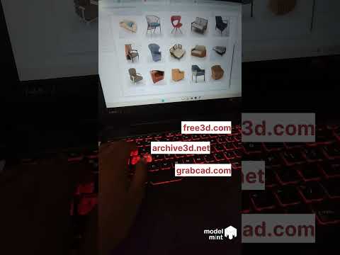 Website for 3d models - Sketchup model
