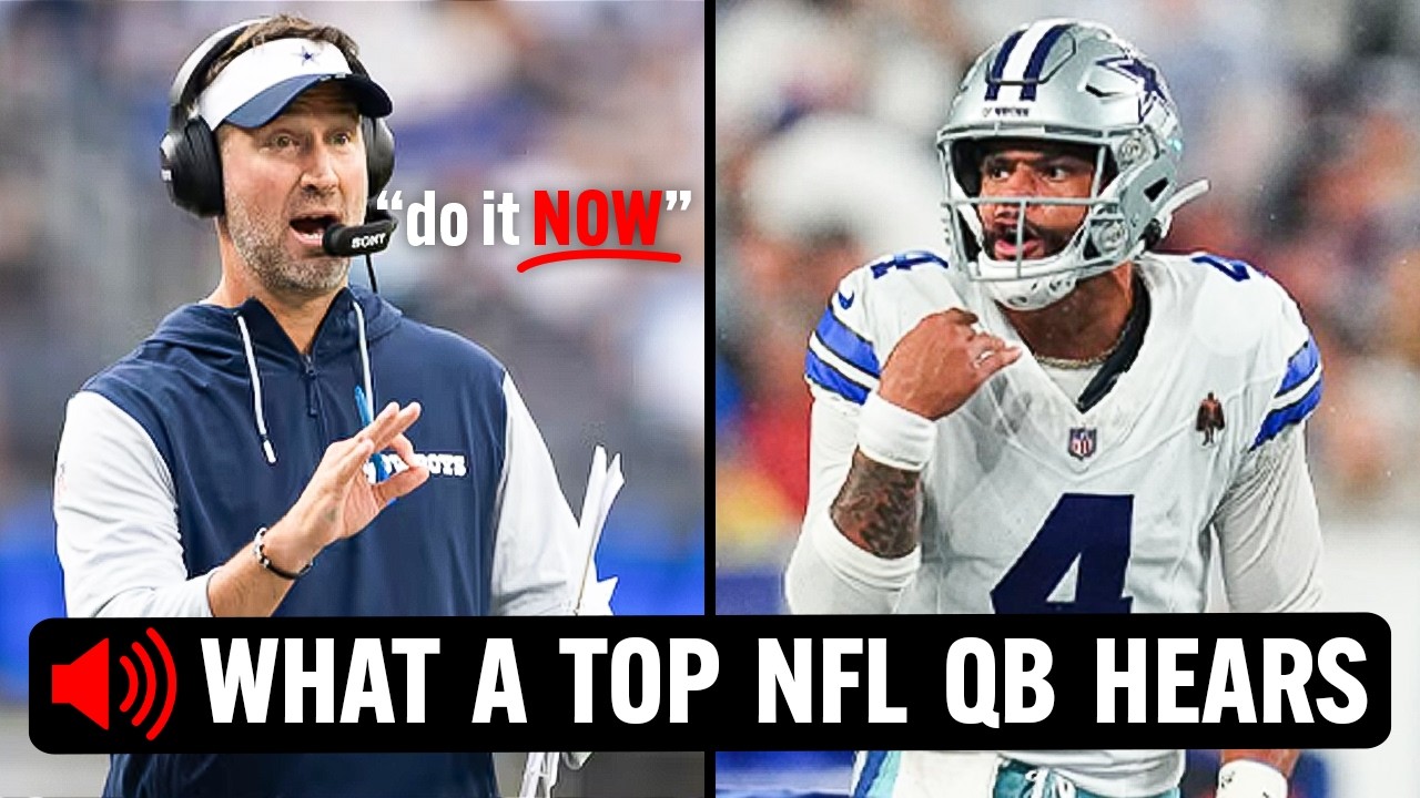 What It’s Really Like Inside The Helmet of an NFL QB