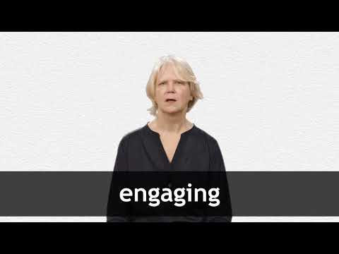 ENGAGING definition and meaning | Collins English Dictionary