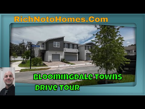 Bloomingdale Towns Mattamy Homes Brandon FL Gated Townhome Community