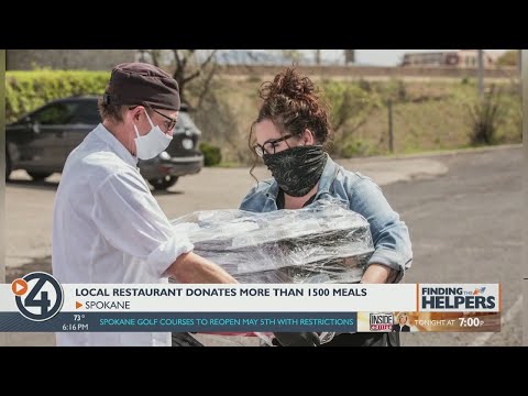 Local restaurant donates over 1,500 meals