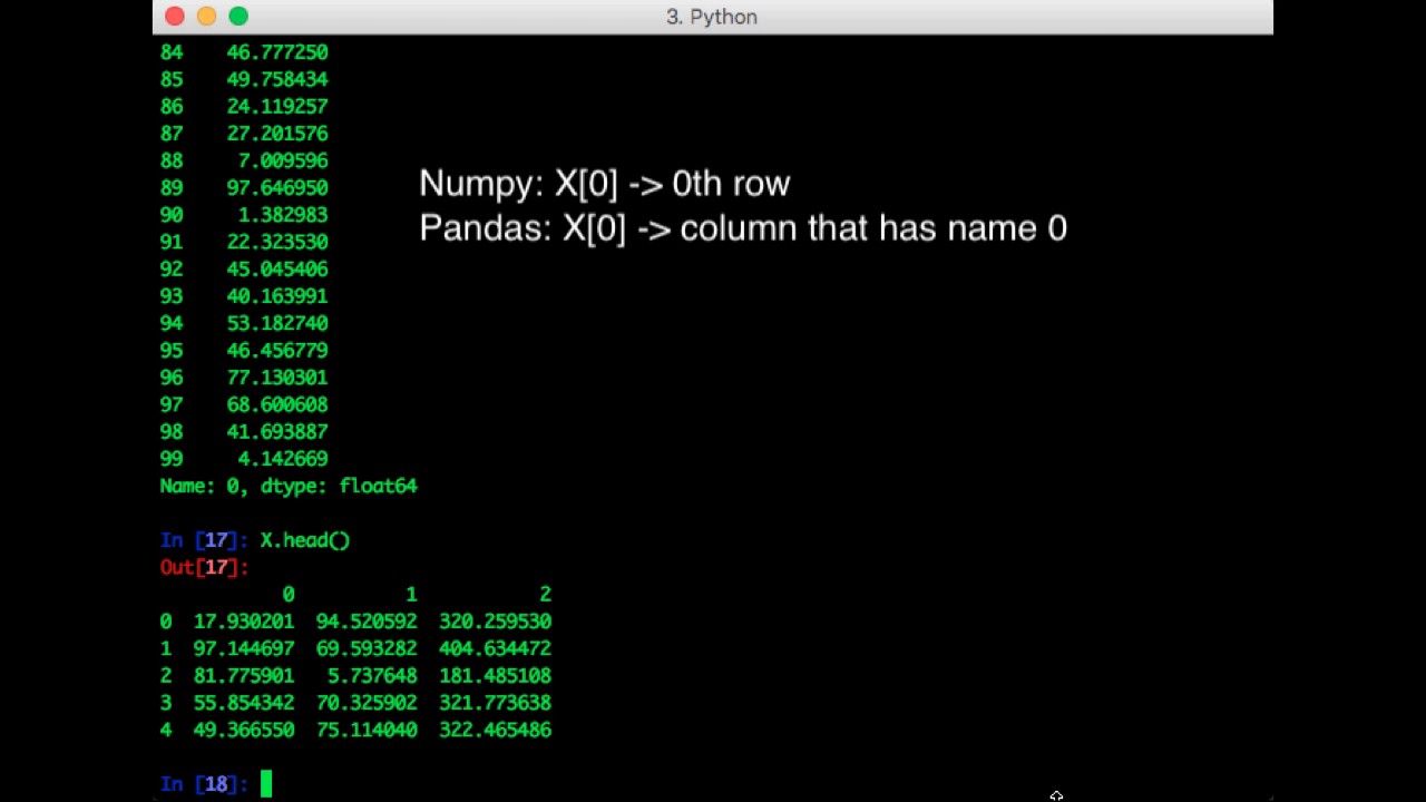 The Numpy Stack in Python - Lecture 14: Data Frames 2