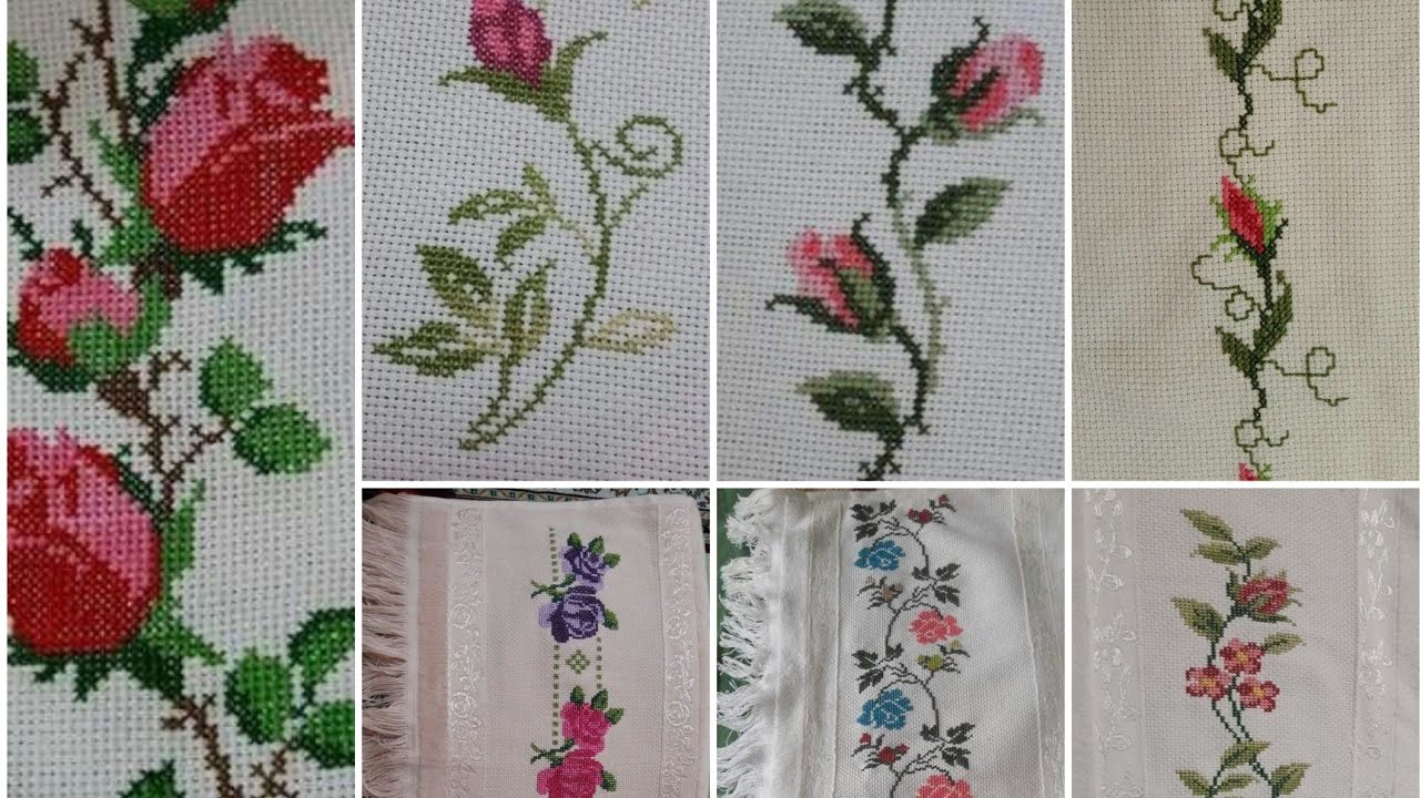 10 Easy Cross Stitch Borders and Designs for Beginners