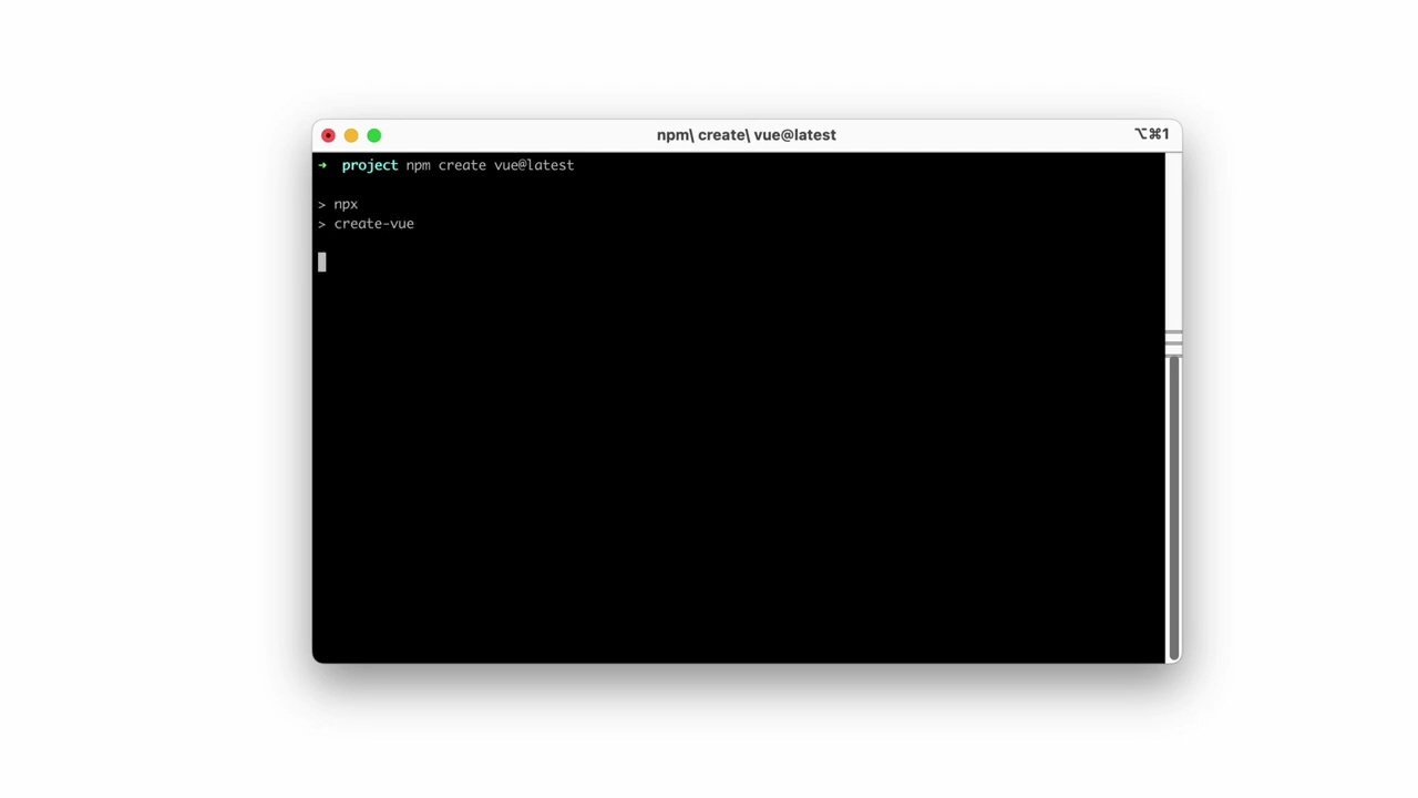 Guide to Building a Vue.js PDF Editor - Step 1: Create a New project