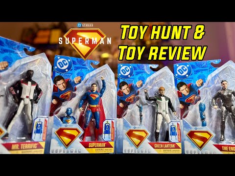 Superman (2025) Movie Toy Hunt & Toy Review | Does Spin Master Make The Best Figures?
