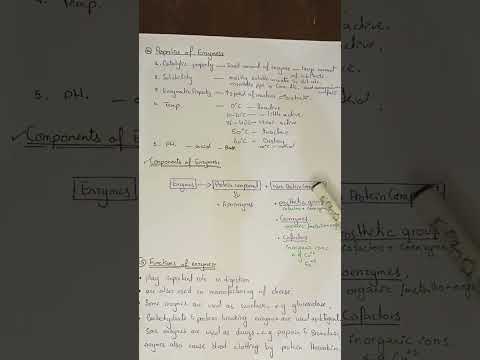 Components of enzymes | Apenzymes, cofactor, coenzymes, prosthetic group #biochemistry #exams #study