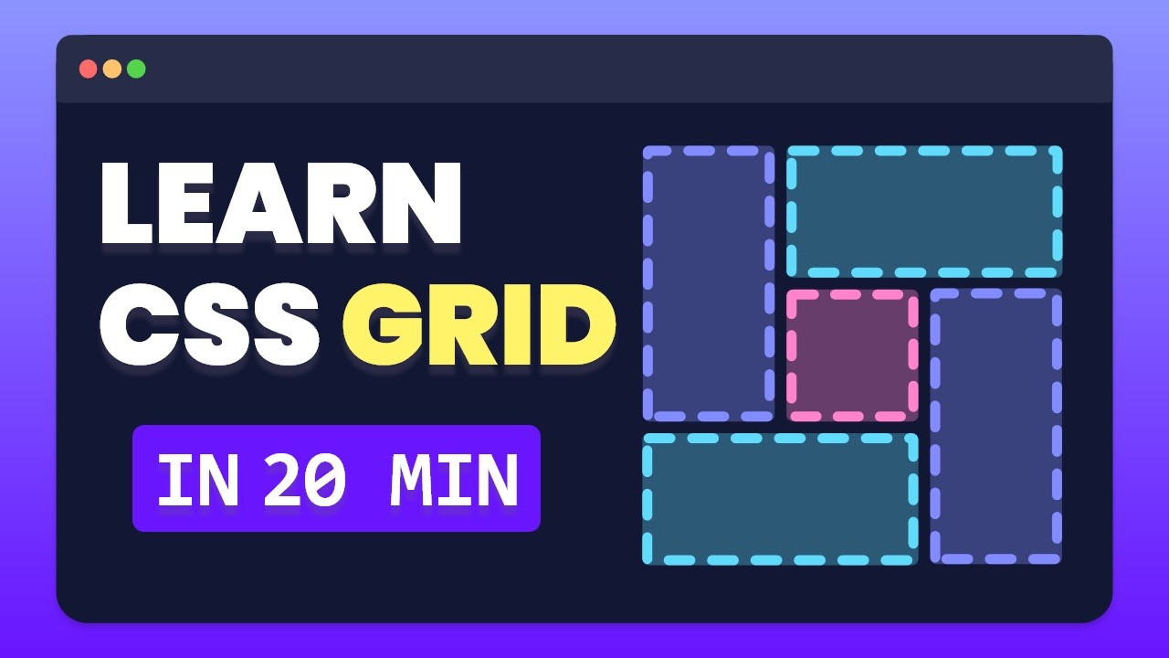 CSS Grid Course - The Only Grid Tutorial You'll Ever Need!