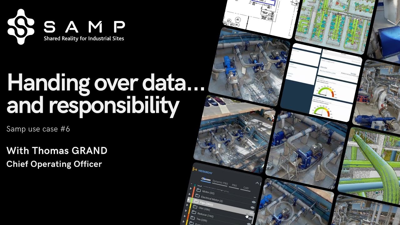 Samp use case: handing over data and responsibility