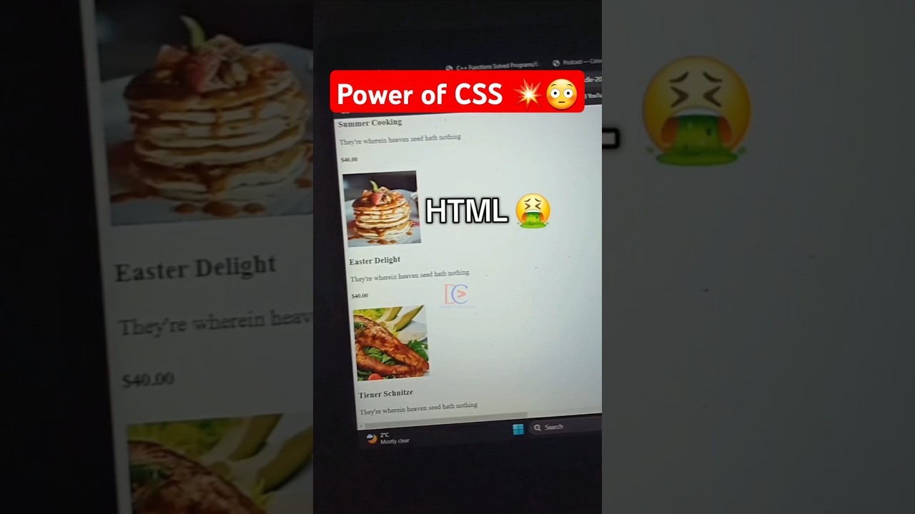 Power of CSS💥#html #htmlforbeginners #htmltutorial #javascript #python #coding #programming #css #js