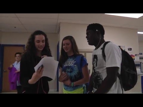 High School Students Try Riddles and Brain Teasers
