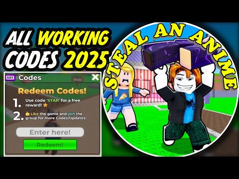 Steal an Anime Codes June 2025 ⚠️New⚠️ ALL WORKING CODES Roblox Steal an Anime 2025