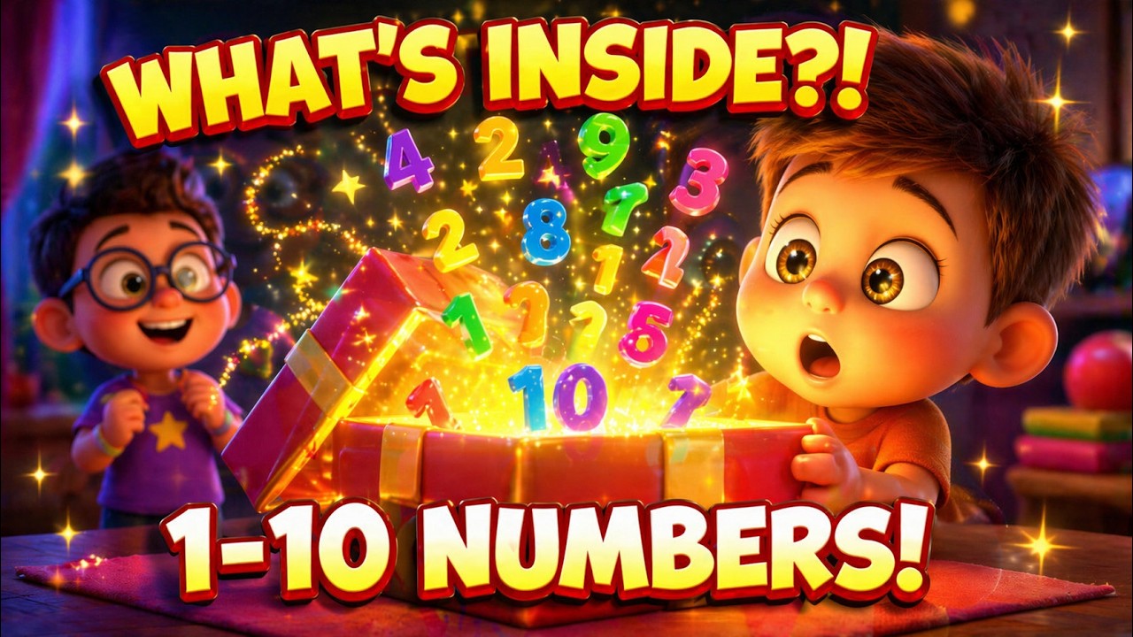 “Learn 1 to 10 Numbers Fast 🔢 | Fun Kids Song | Mini Minds Academy”