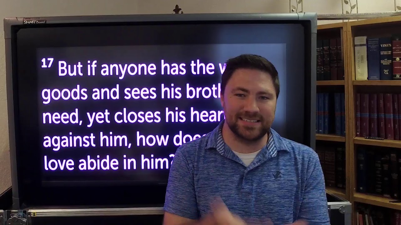 A Verse A Day | 1 John 3:17