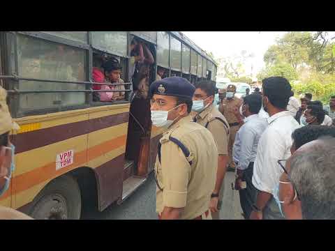 Villupuram collector | Thiru D Mohan IAS, | Bus inspection | Thindivanam |24.03.2022