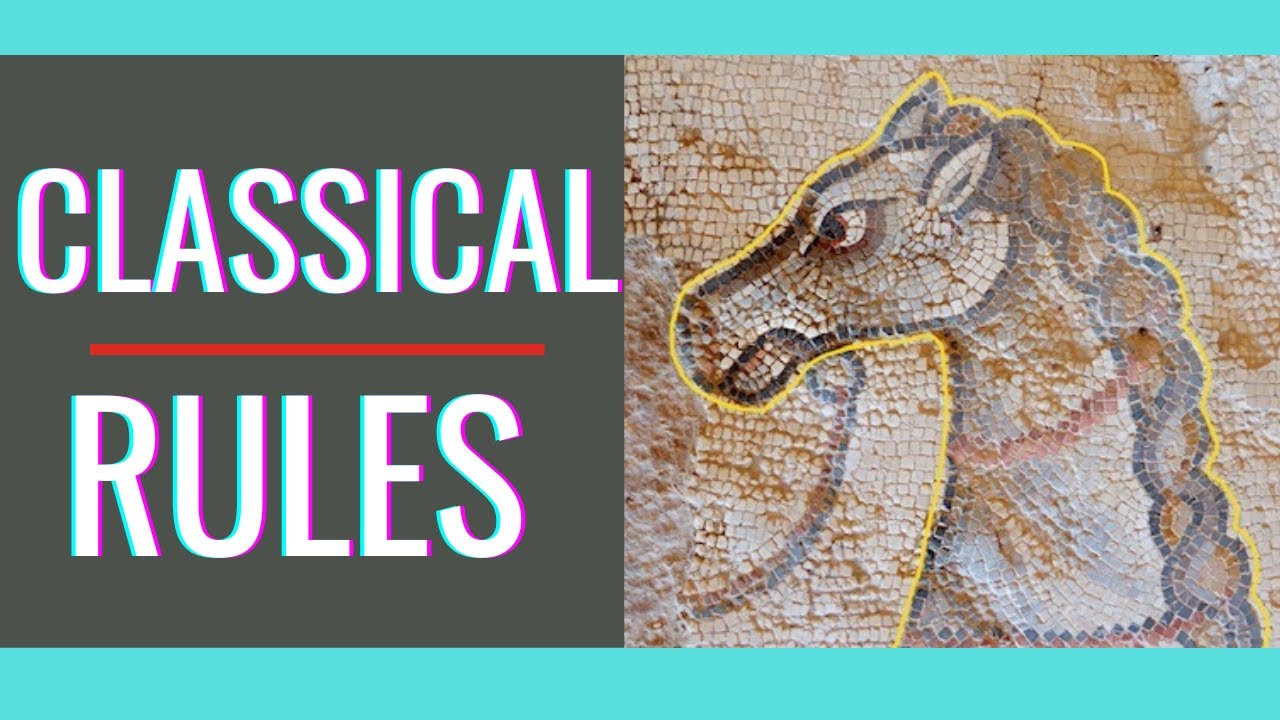 THE CLASSICAL RULES OF MOSAIC MAKING | Make mosaics like the Romans