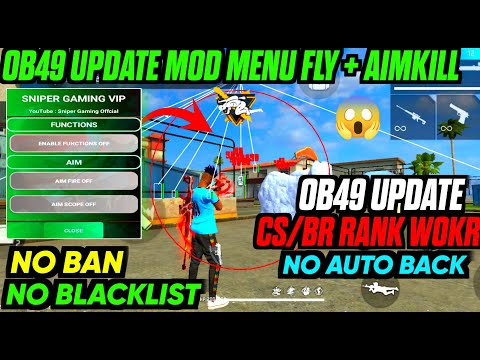 How to Hack Freefire Ob49 π₯ Free Fire Max Mod Menu Hack | Freefire Fly + Autokill Mod Menu Hack FF