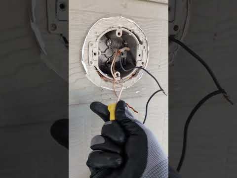how to install Wyze floodlight cam with existing wiring, 2x speed