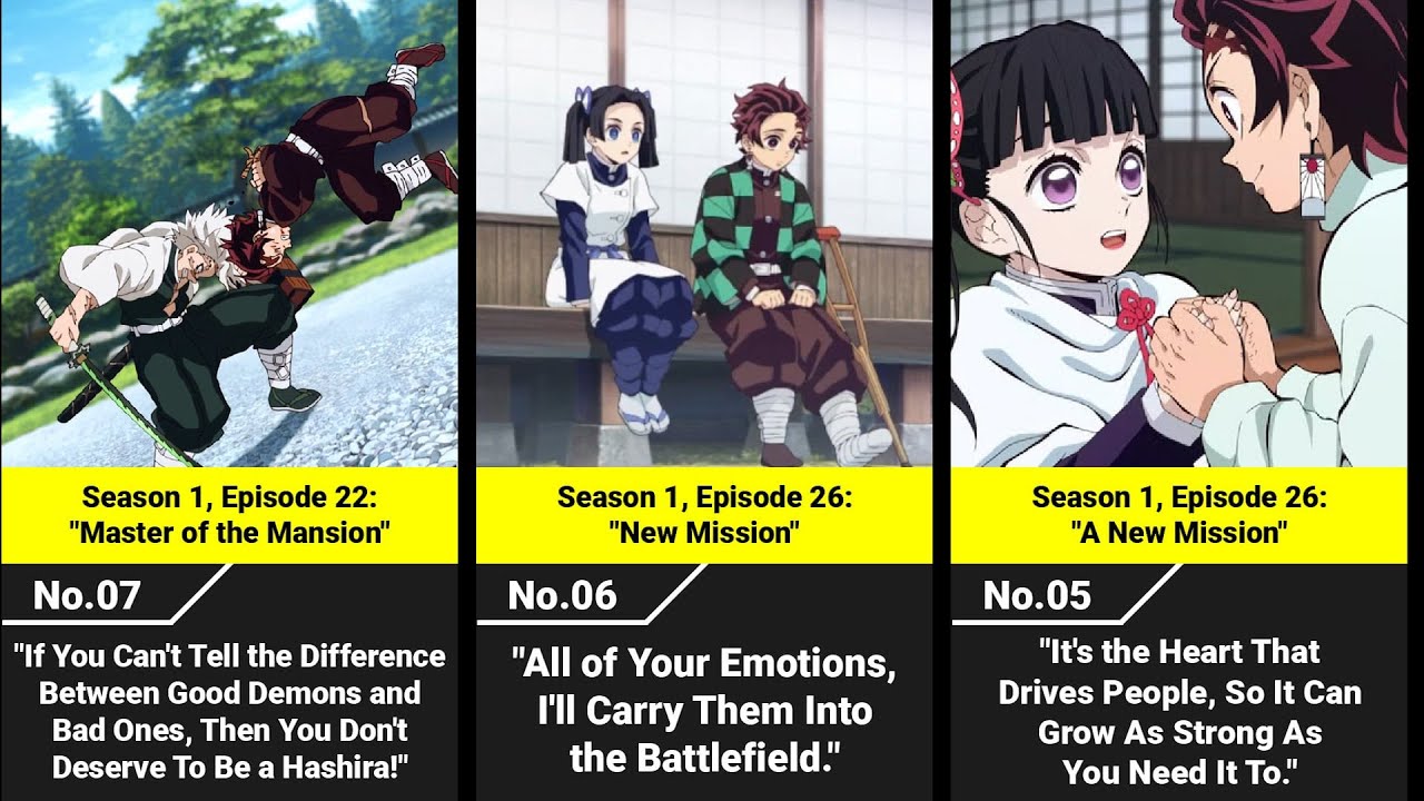 30 Best TANJIRO Quotes In Demon Slayer