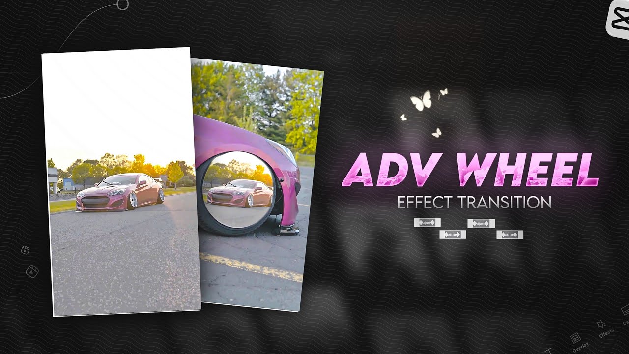 Advance Wheel zoom out Effect | Wheel Transition Tutorial | Car edit Tutorial | Capcut Tutorial