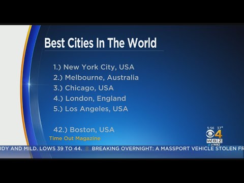 Boston Barely Makes List Of Best Cities In The World