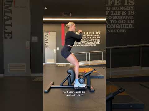 Sissy squat machine