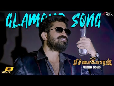 Glamour Song 4k Video | Pichaikkaran | Velmurugan | Vijay Antony | Sasi