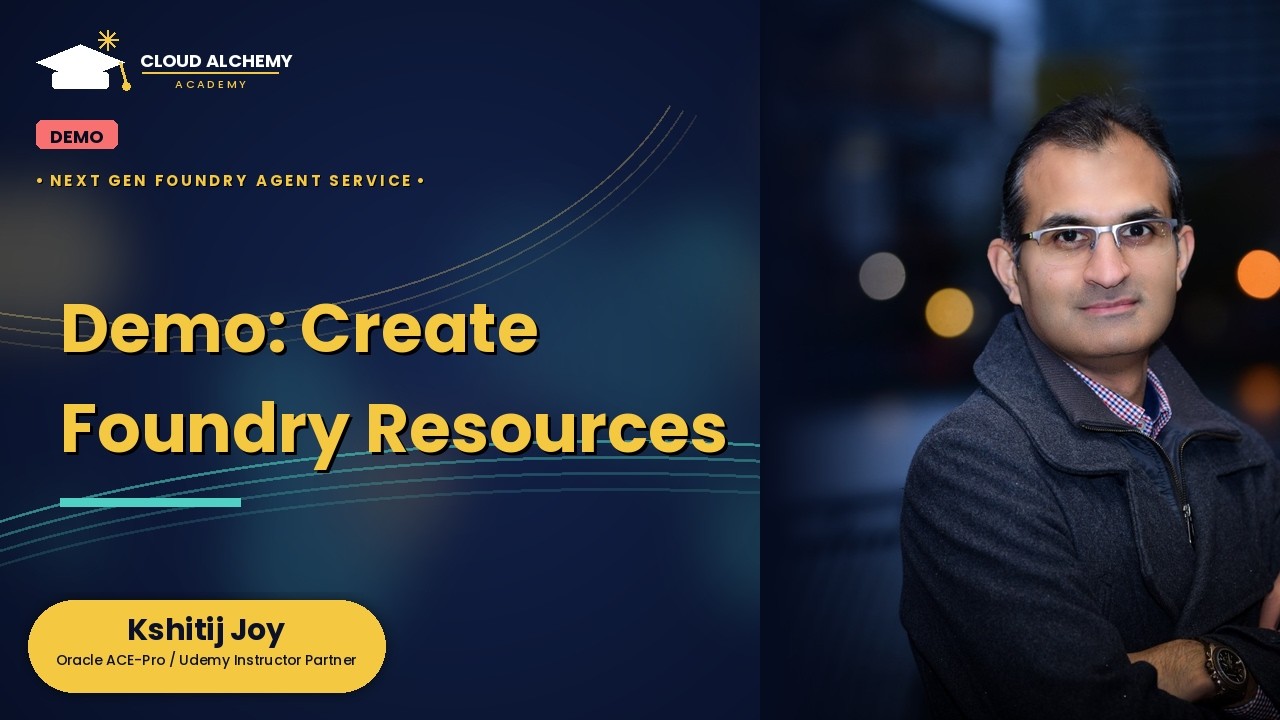 Demo: Create Foundry Resources